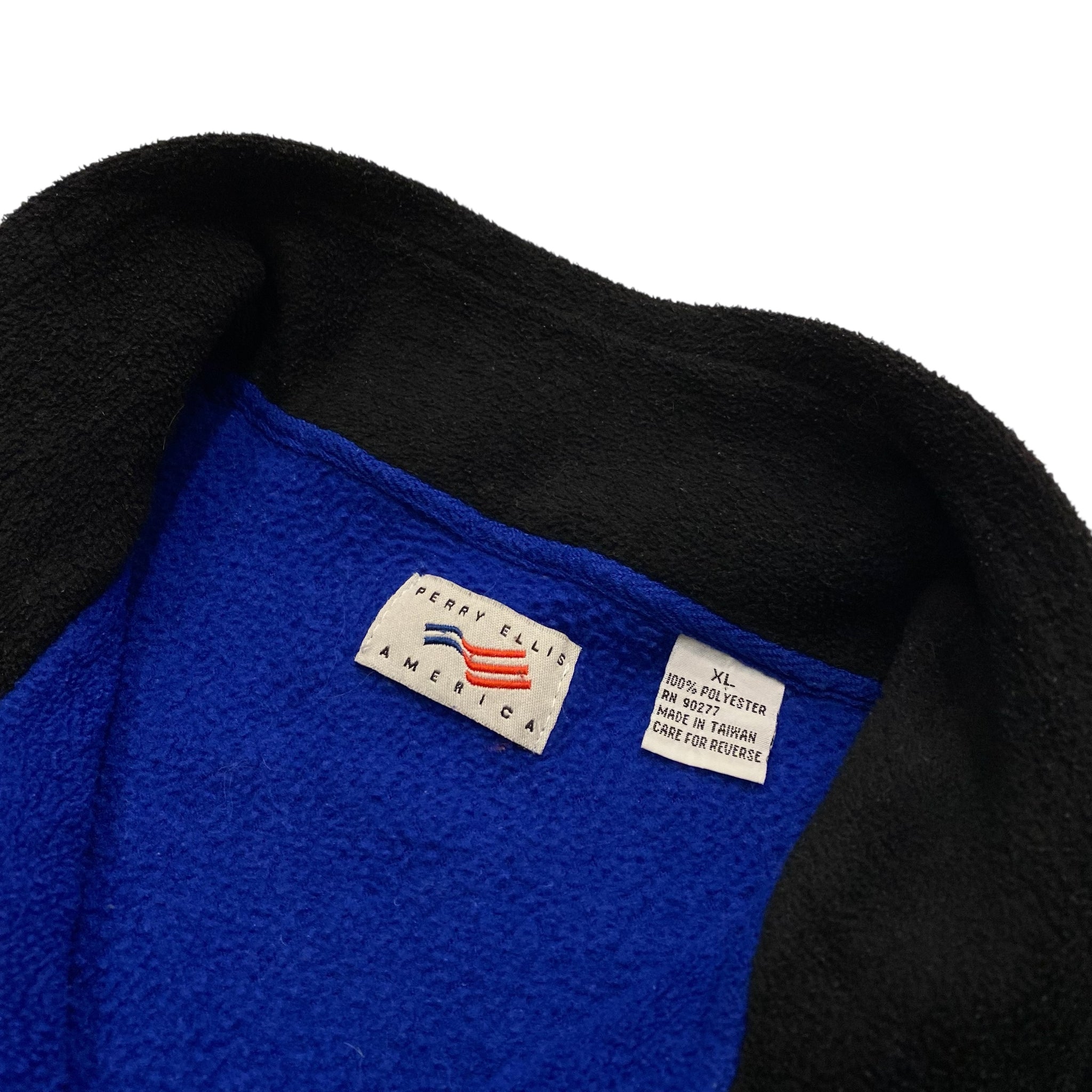 90s PERRY ELLIS FLEECE PULLOVER – TOXGO